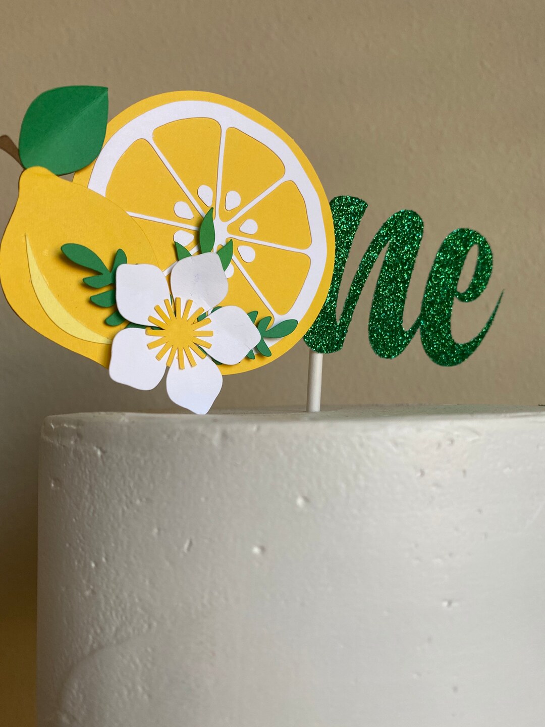 Lemon Cake Topper... Lemonade Party... First Birthday... - Etsy