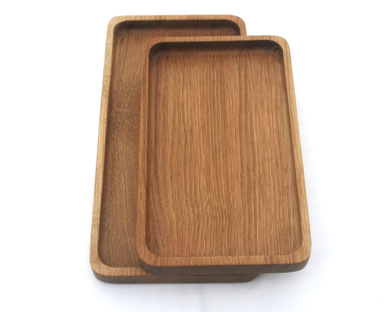 Rectangular Trays of Various Sizes, Made of Hardwood, Using Walnut ...