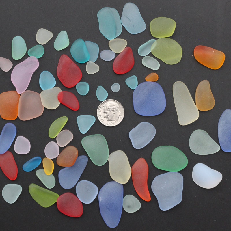 Tumbled Glass - Etsy