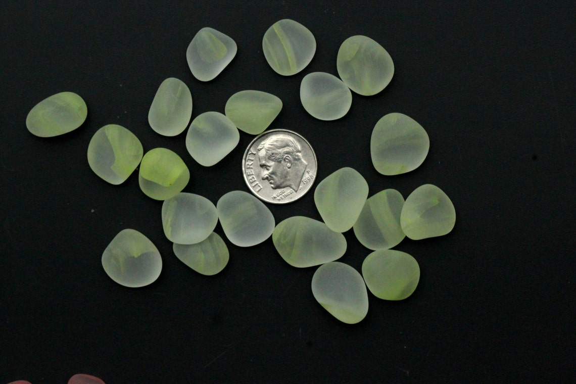Sea Beach Glass 10 Pieces Lot Bulk Wholesale Multi Color With Stripe ...