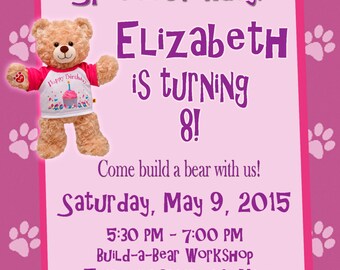Build a Bear Party | Etsy