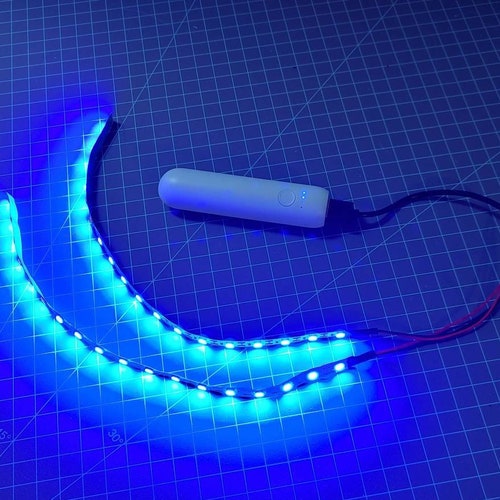 LED Strip Kit Cosplay Costume Portable Prop Lighting Effect - Etsy