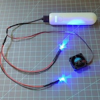 Portable LED Light Kit Costume Cosplay Lighting 12v Fursuit Eyes Mini ...