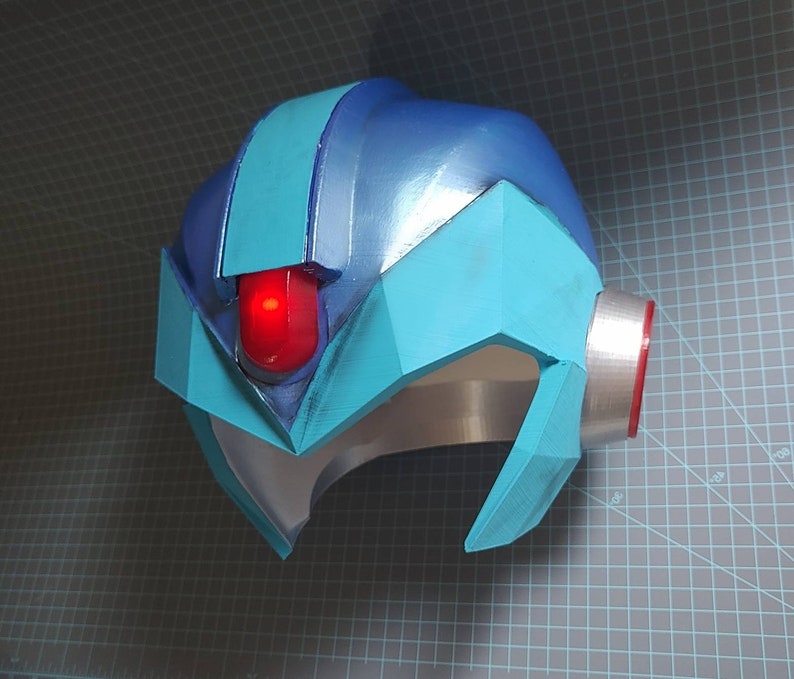 Megaman X Helmet Mega Man Cosplay Costume Zero Protoman Prop - Etsy