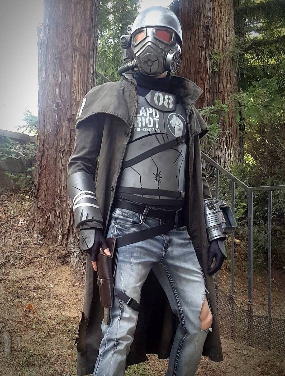 Fallout Ncr Ranger Vest Armor Bracers And Gloves Veteran New Etsy