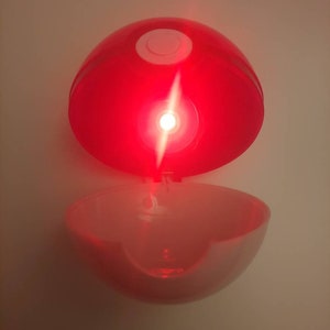 Light up Pokeball LED Prop Cosplay Costume Glow Ultraball Glow Loveball ...