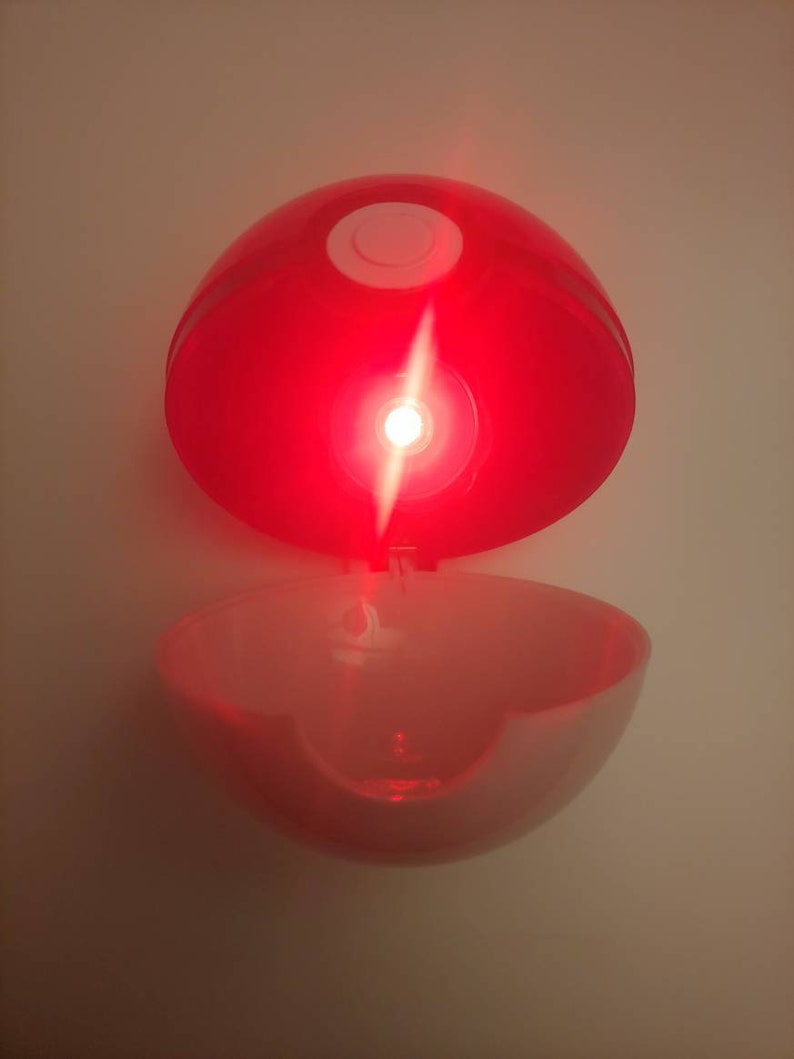Light up Pokeball LED Prop Cosplay Costume Glow Ultraball Glow Loveball ...
