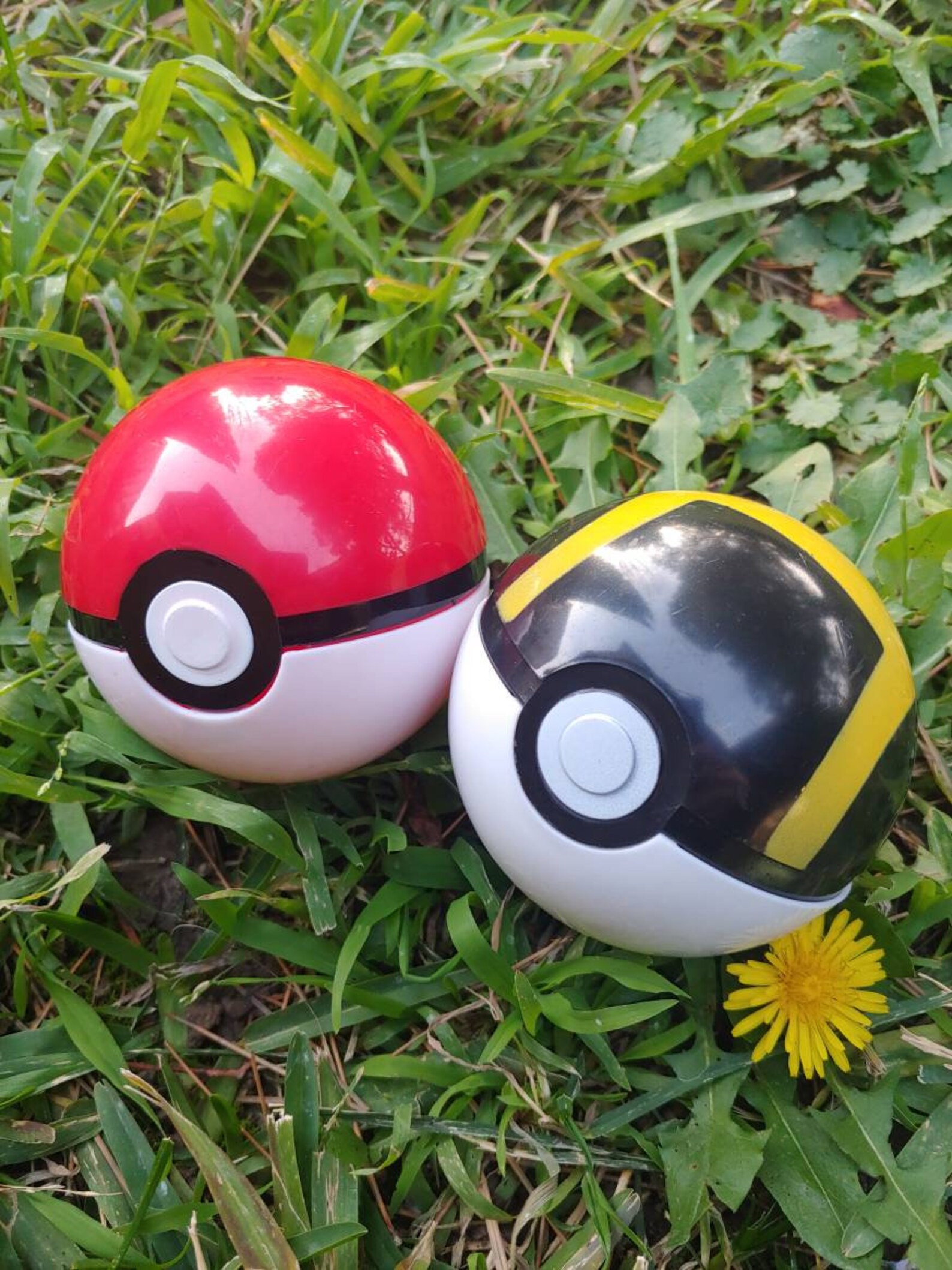 Light up Pokeball LED Prop Cosplay Costume Glow Ultraball Glow - Etsy