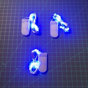 20 LED Cosplay String Fairy Lights 7ft Portable Battery Costume ...