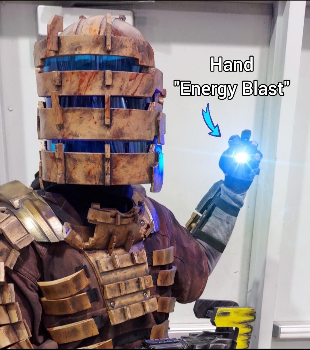 Hand "energy Blast" Multicolor LED Light up Kit Effect Prop DBZ ...