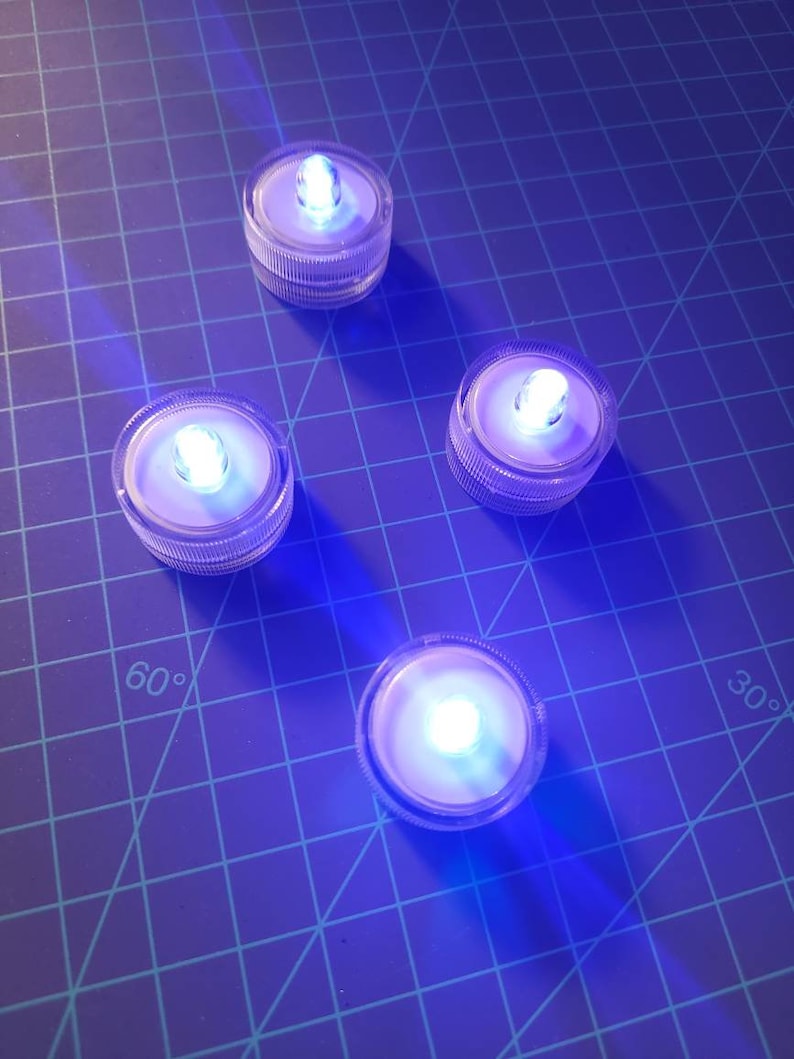 Blacklight UV LED Light Pod Single Color Blue Red Ultraviolet - Etsy