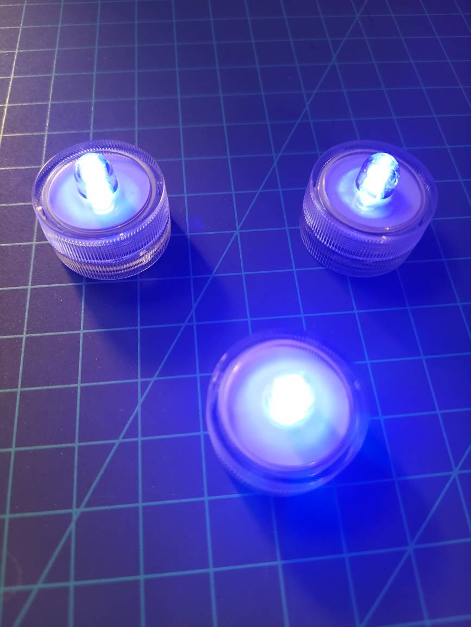 Blacklight UV LED Light Pod Single Color Blue Red Ultraviolet - Etsy