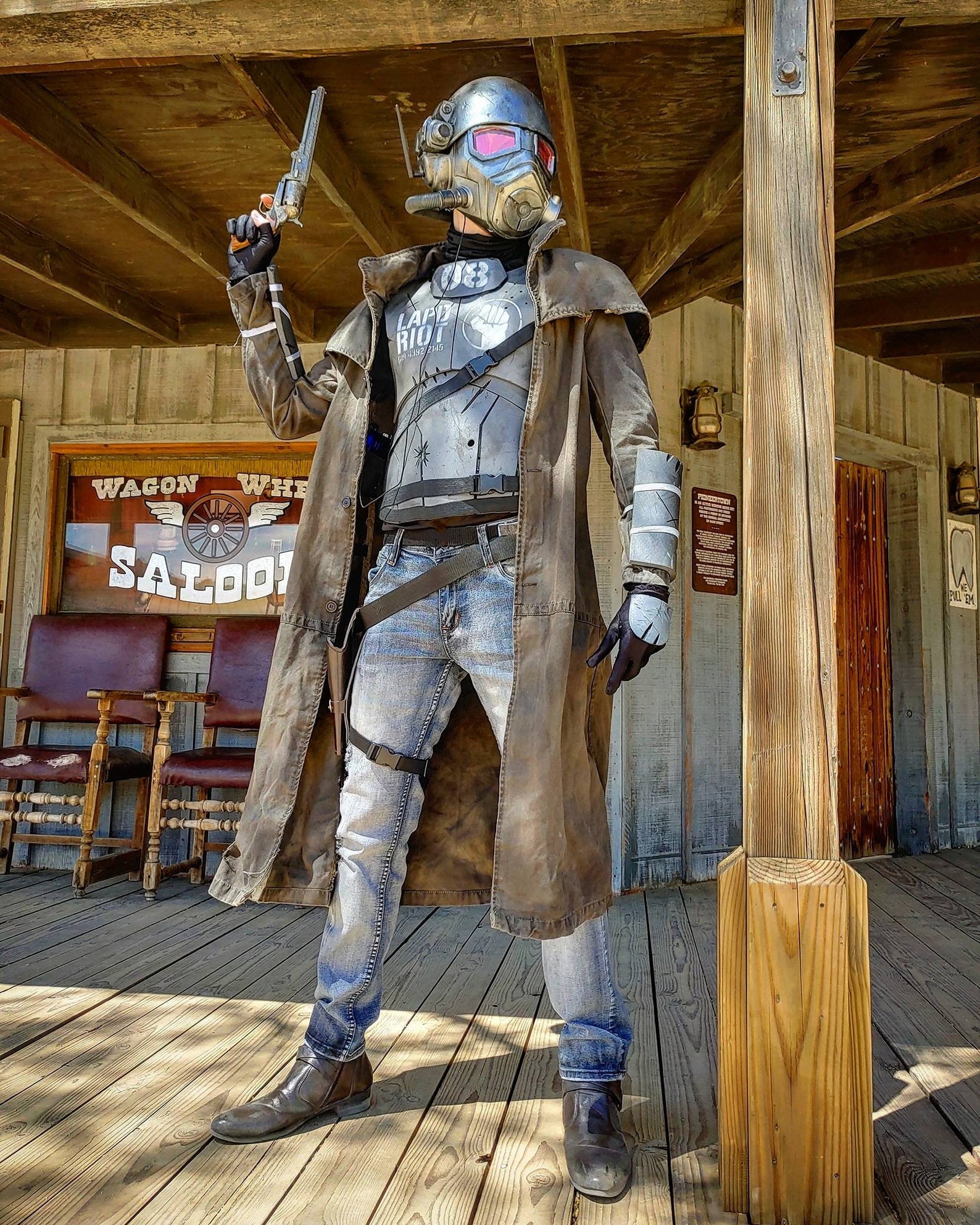 Ranger Armor Bracers and Gloves Veteran NCR New Vegas 3 4 Cosplay 76 ...