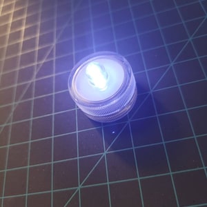 Blacklight UV LED Light Pod Single Color Blue Red Ultraviolet Portable ...