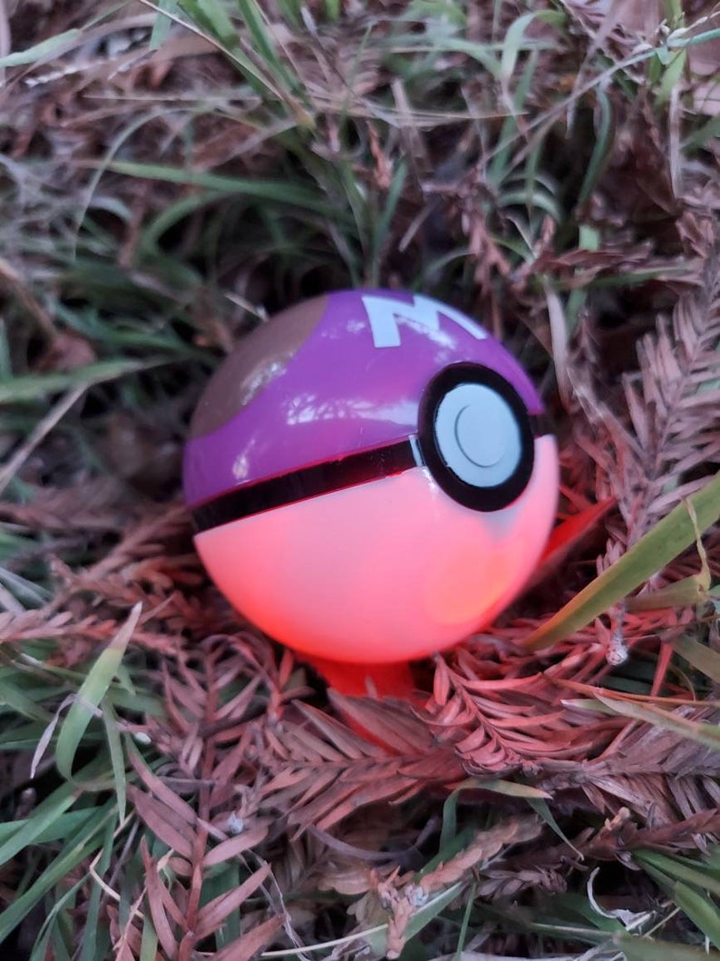 Light up Pokeball LED Prop Cosplay Costume Glow Ultraball Glow Loveball ...