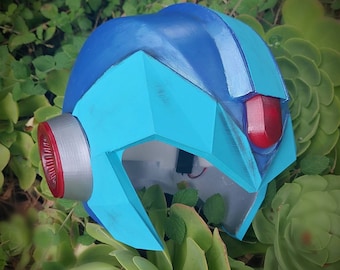 Protoman Helmet Cosplay Costume 3D Megaman X Zero Proto Man | Etsy