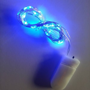 20 LED Cosplay String Fairy Lights 7ft Portable Battery Costume ...