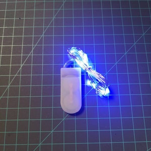 20 LED Cosplay String Fairy Lights 7ft Portable Battery Costume ...