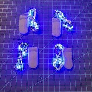 20 LED Cosplay String Fairy Lights 7ft Portable Battery Costume ...