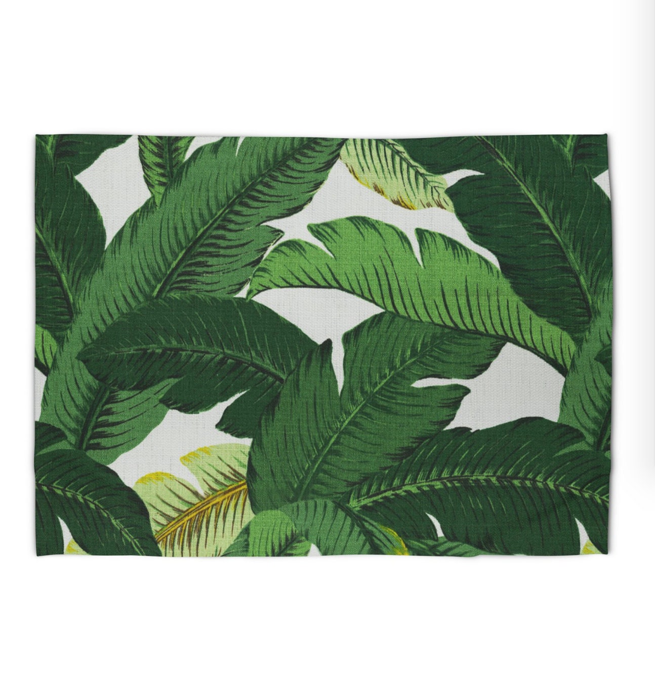 Palm Leaf Rug Banana Leaves Area Rug Woven Rug 5x7 4x6 3x5 | Etsy