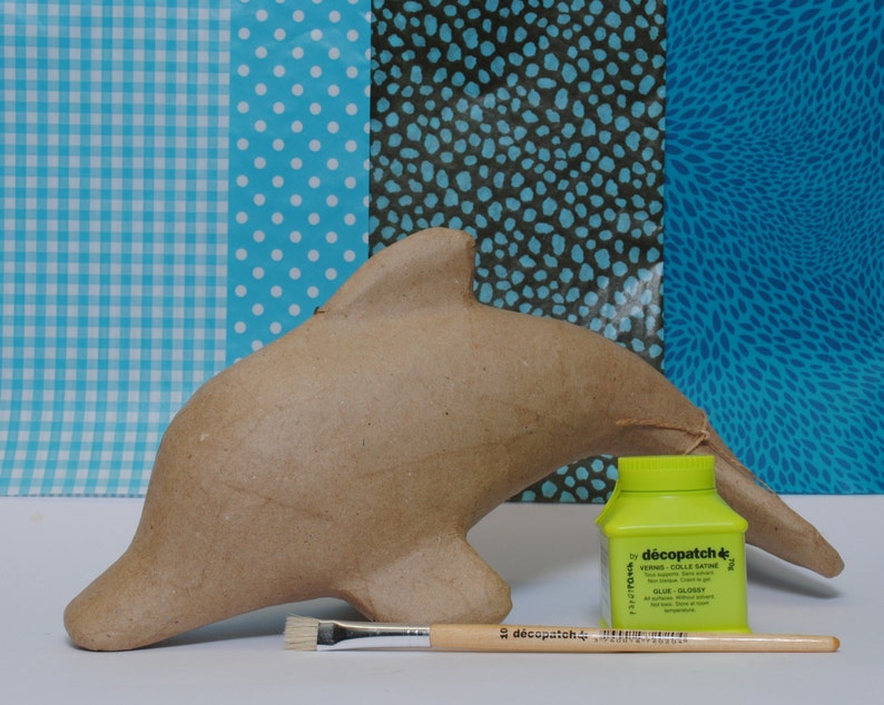 Decopatch Dorcas the Dolphin Kit, Creative Dolphin Activity Kit, Child ...