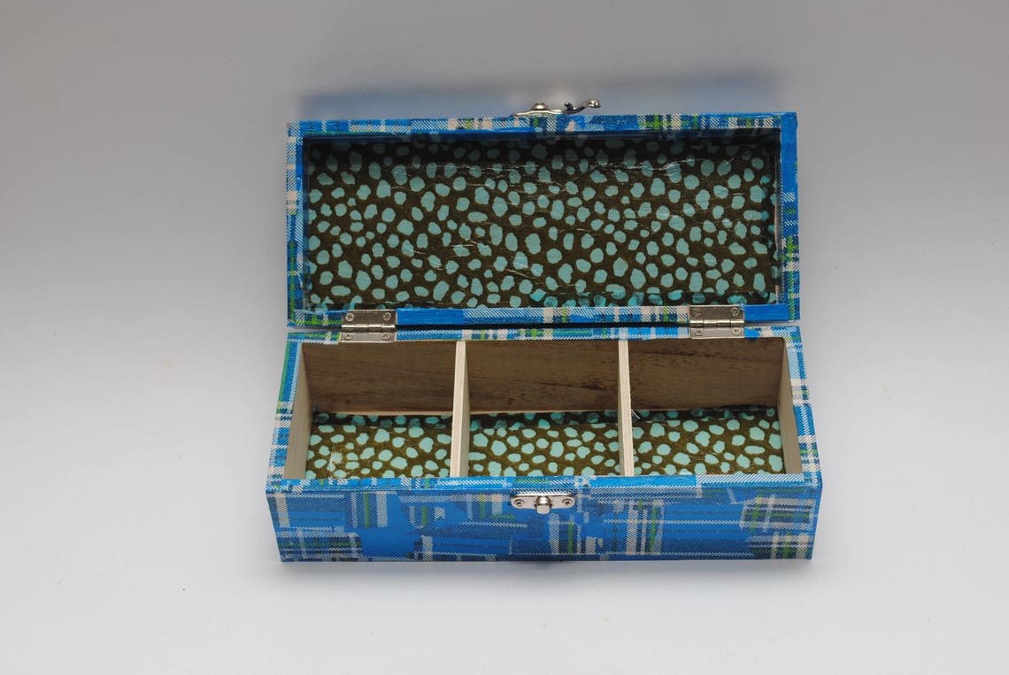 Decopatch Tea Chest Kit, Decoupage Box Activity Set , Decorative ...