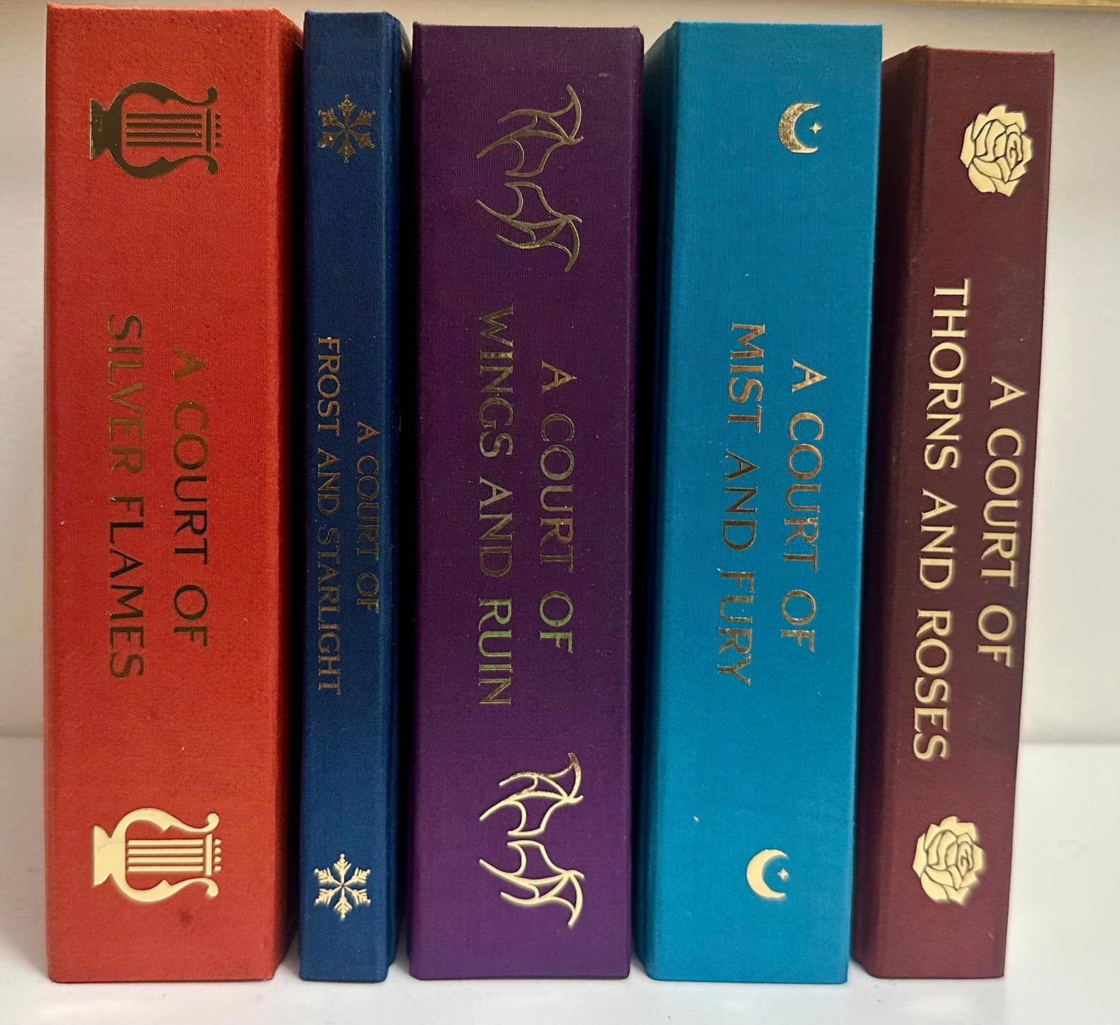 ACOTAR Series Rebound Books - Full Set - Etsy
