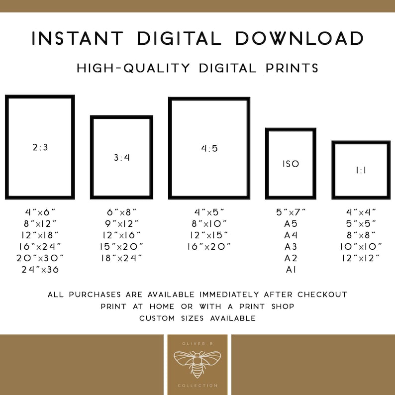 Ya Dig Printable Typography Print, Veritcal, Horizontal AND Square ...