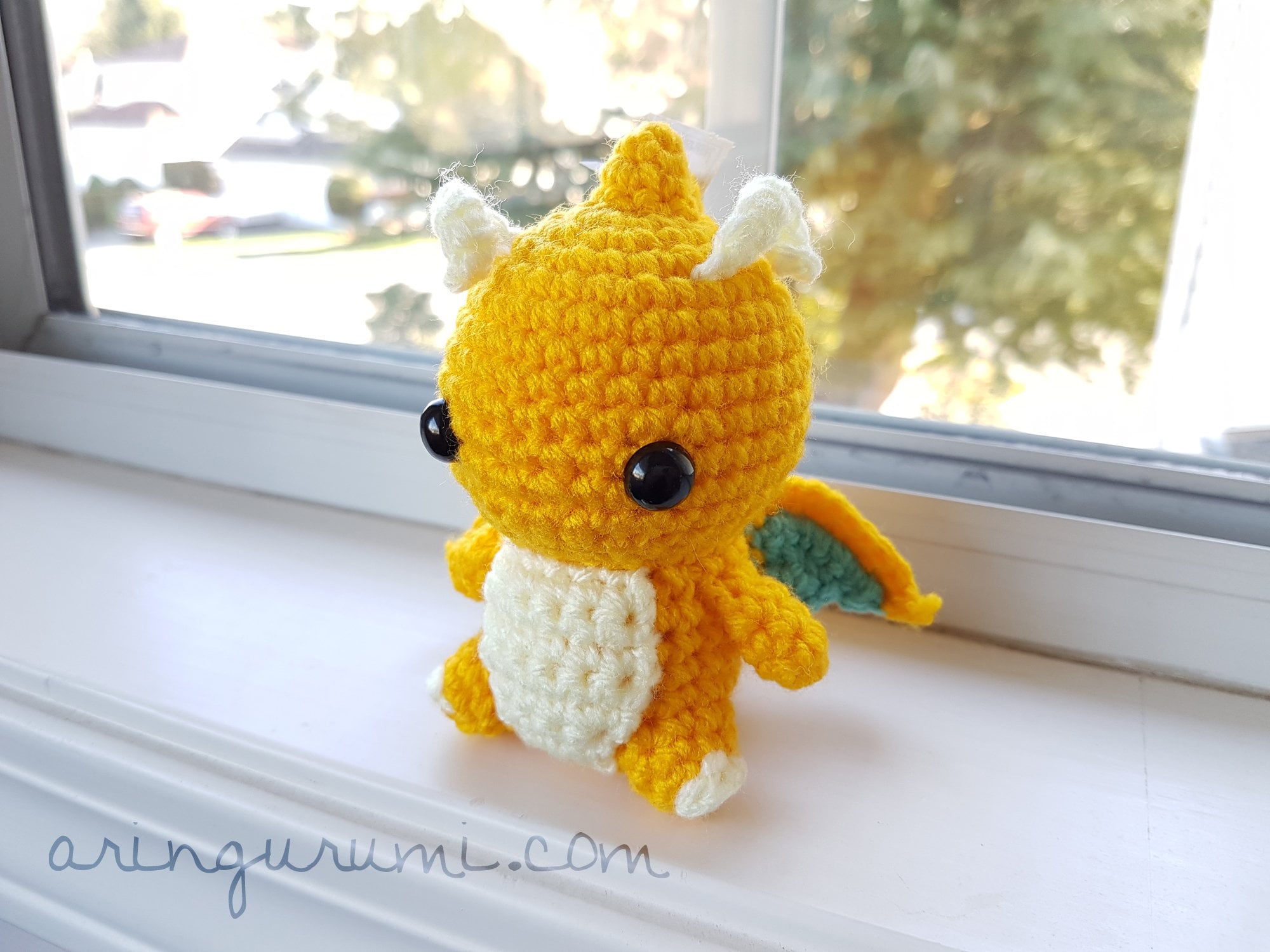 Dragonite Amigurumi Crochet Plush Dragon Pokemon Plushie - Etsy UK