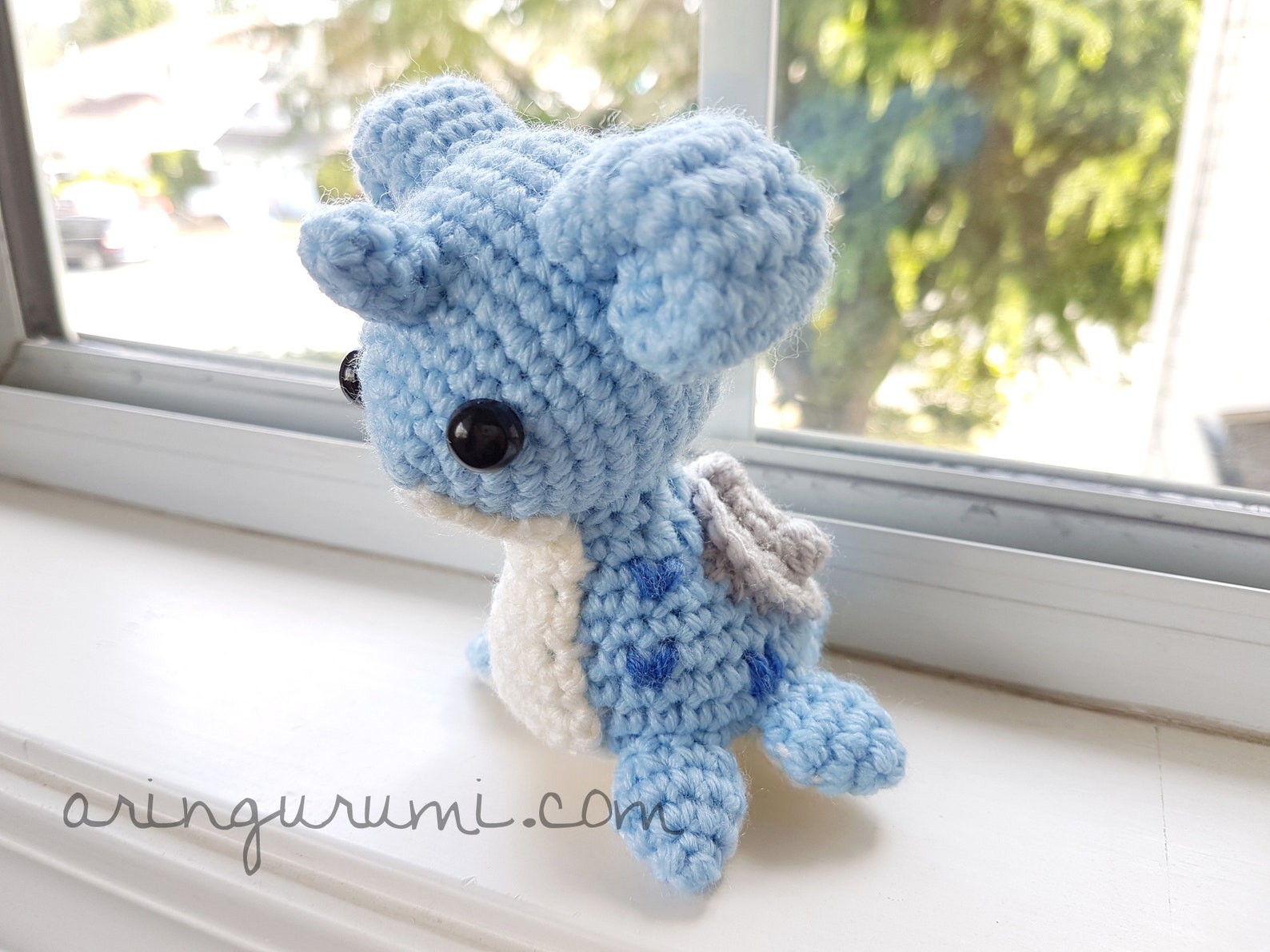 Lapras Amigurumi Crochet Plush Pokemon Plushie - Etsy