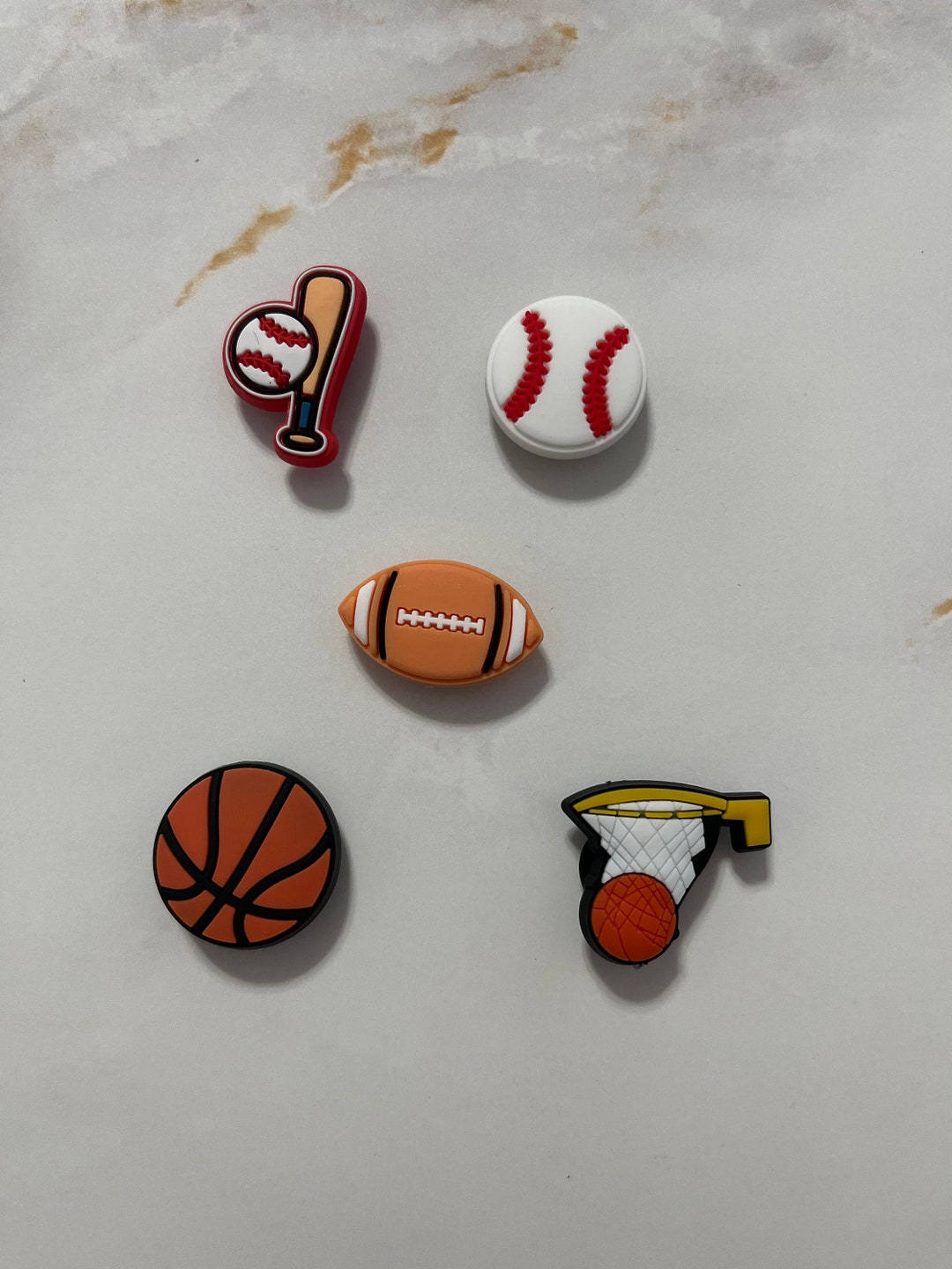 Sports Croc Charms - Etsy