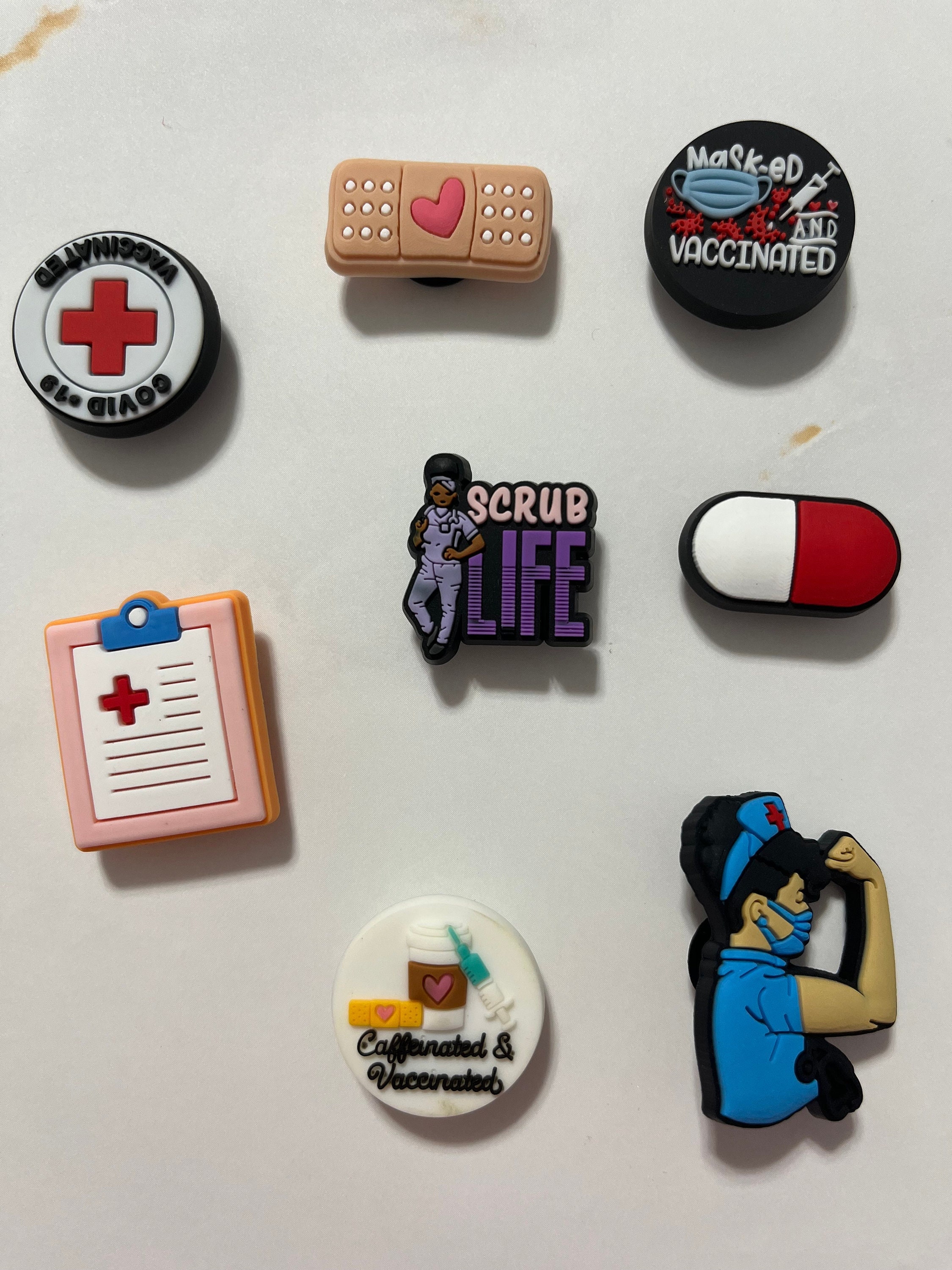 Nurse Croc Charms - Etsy