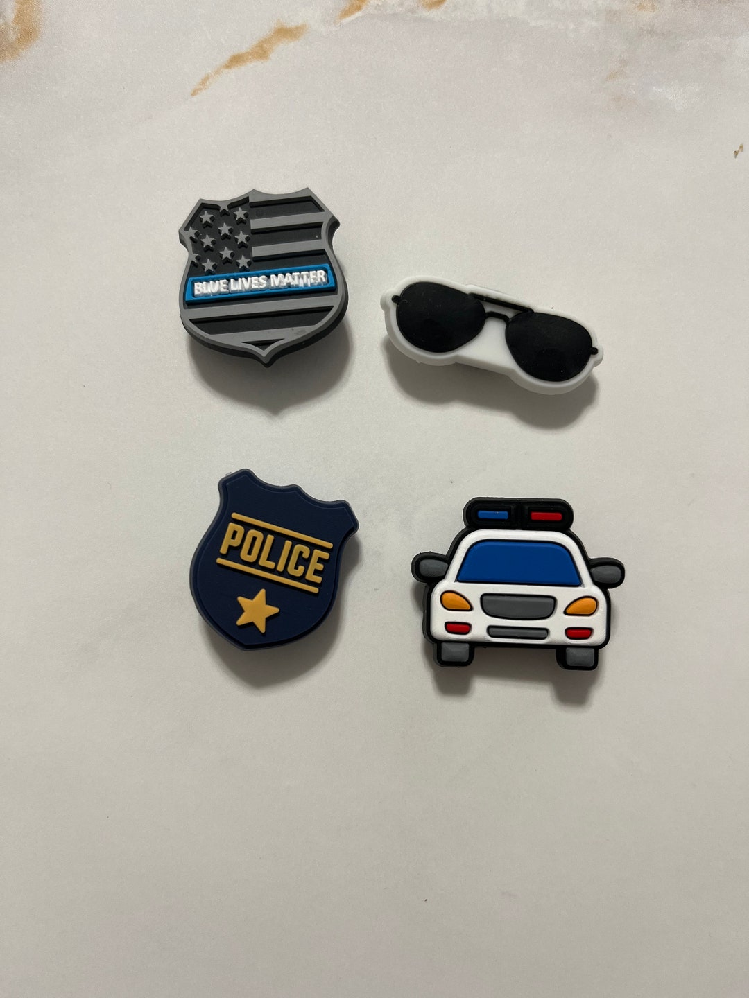 Cop Croc Charms - Etsy