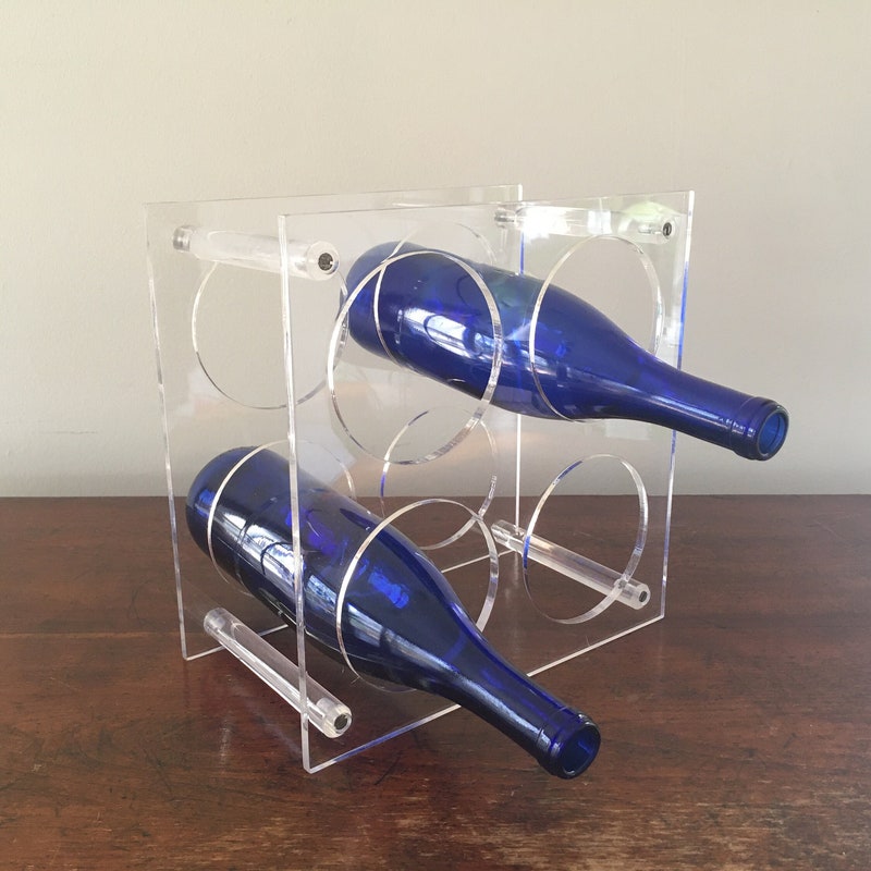 Acrylic Wine Rack - Etsy