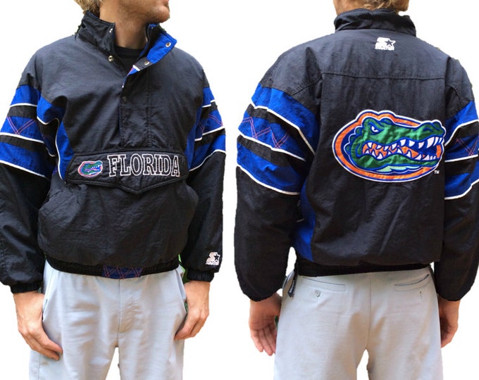Vintage 1990's Florida Gators Starter Jacket University of Florida Team ...