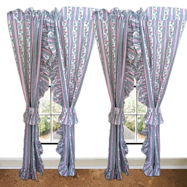 Priscilla Curtains - Etsy