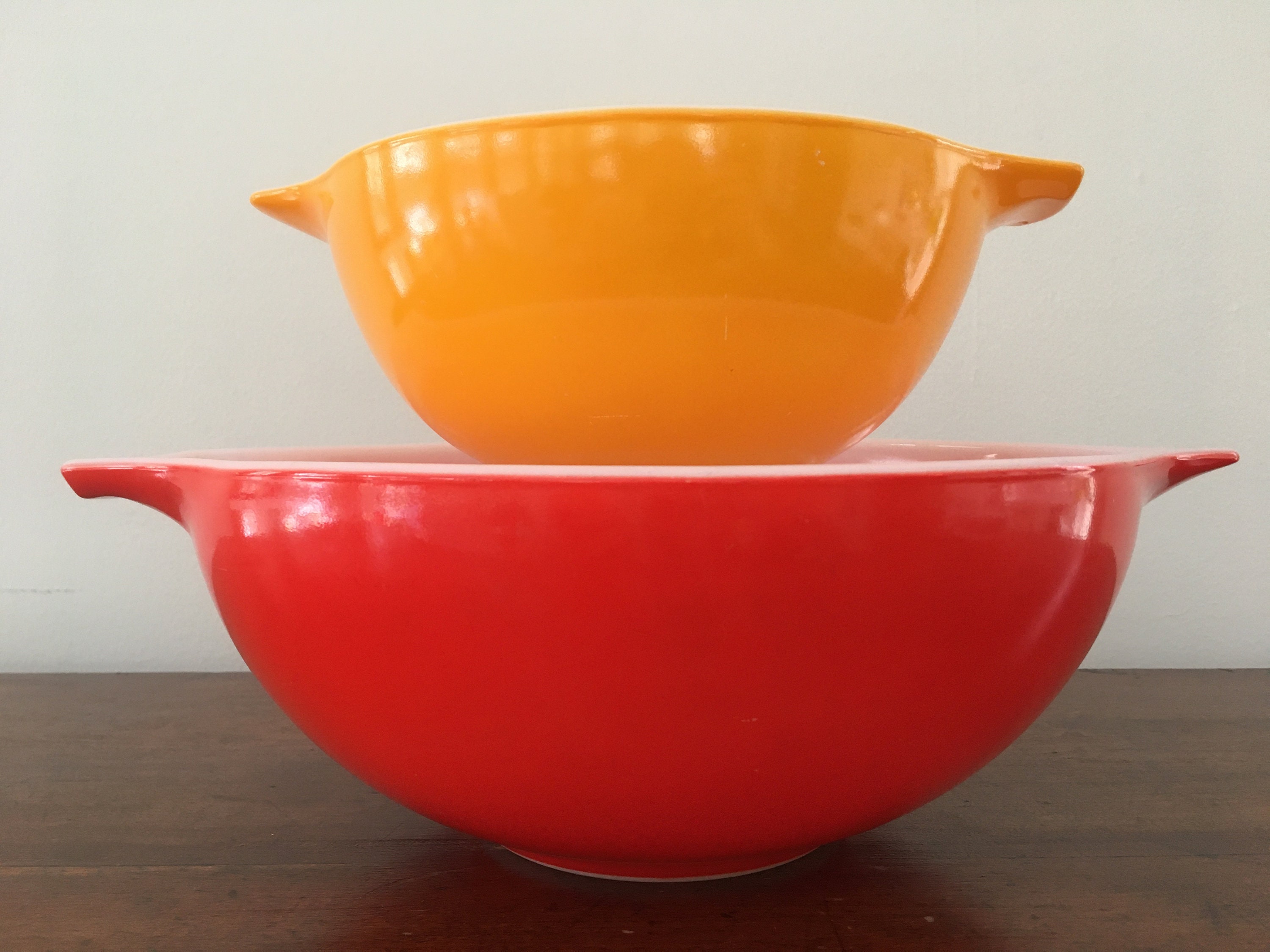 COMPLETE Set of 4 Vintage Pyrex Cinderella Bowls Friendship Birds ...