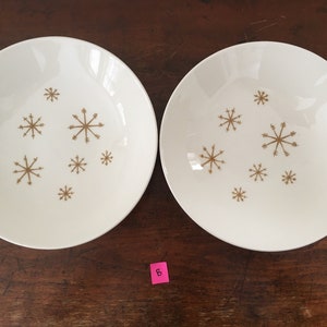 1950s Dinnerware by Royal China Vintage Atomic Design star Glow ...