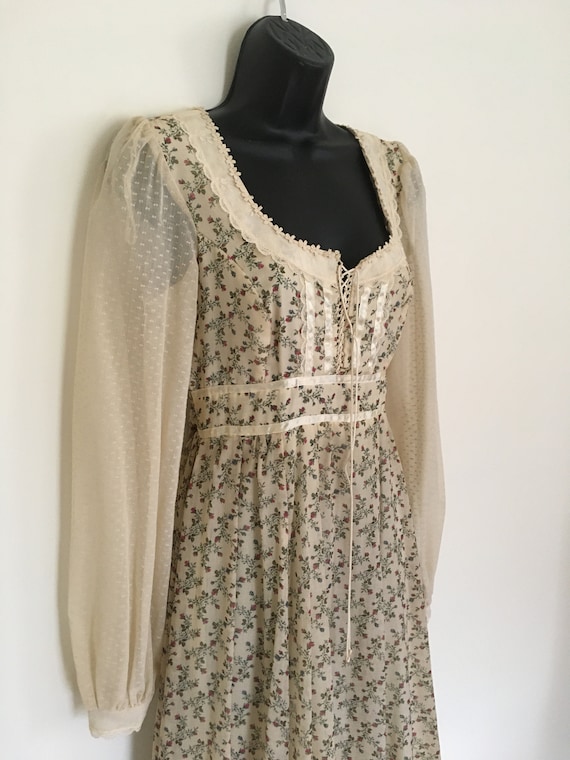 Vintage Gunne Sax Dress by Designer Jessica McClintoc… - Gem