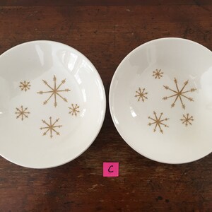 1950s Dinnerware by Royal China Vintage Atomic Design star Glow ...