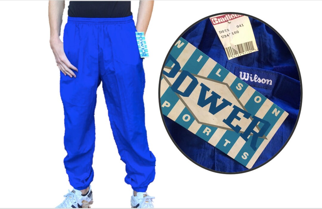 New Old Stock Wilson Tracksuit Pants New W/ Tags / - Etsy