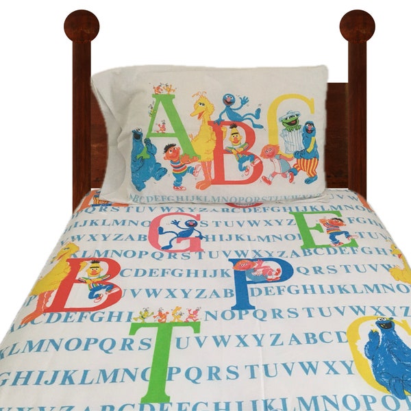 Sesame Street Vintage Bedding - Etsy