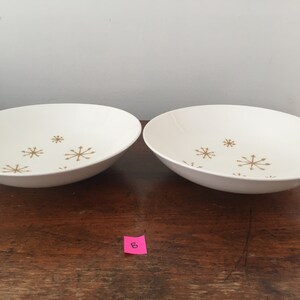 1950s Dinnerware by Royal China Vintage Atomic Design star Glow ...