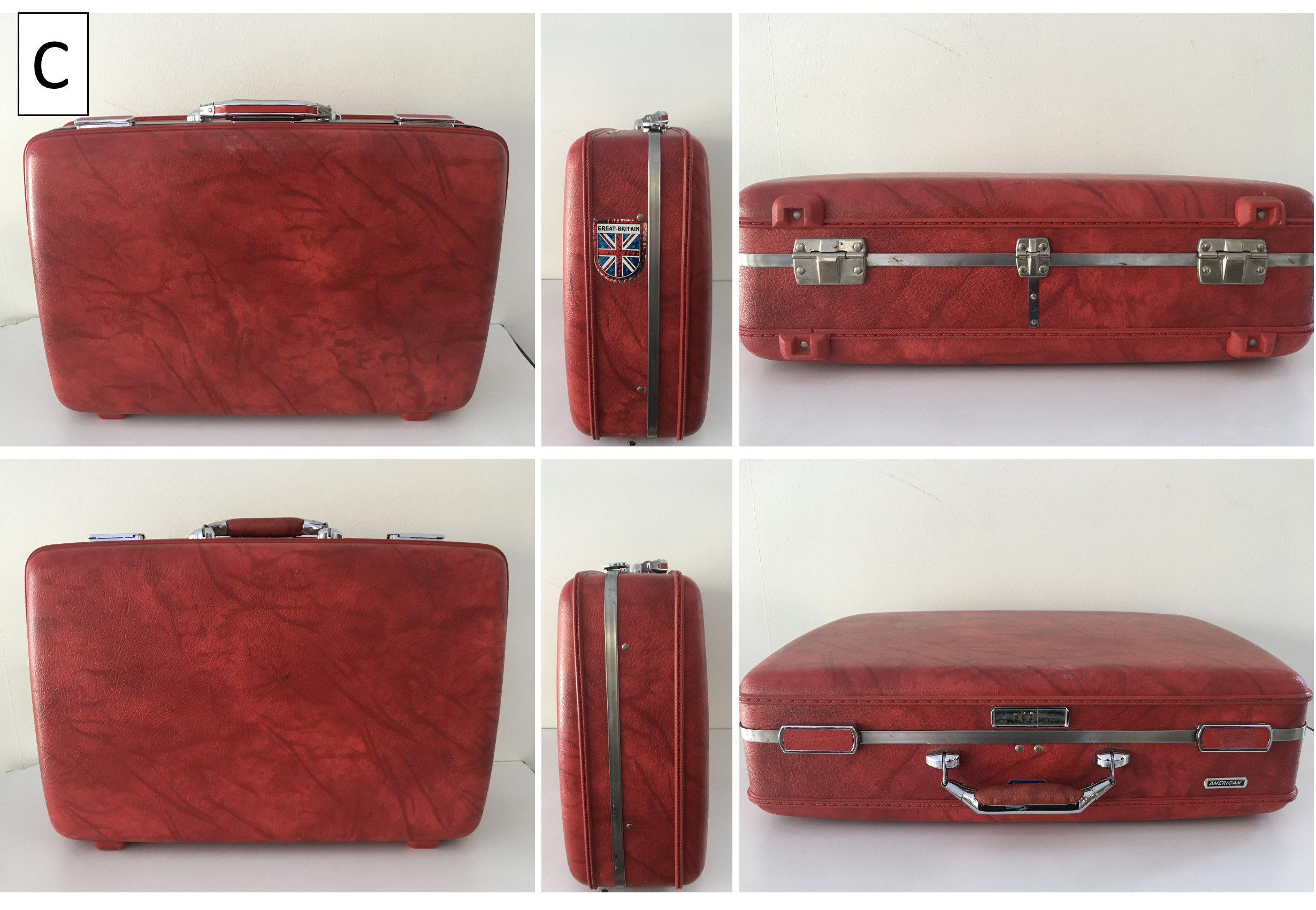 Vintage Hard Shell Suitcase Multiple Sizes, Colors Available Samsonite ...