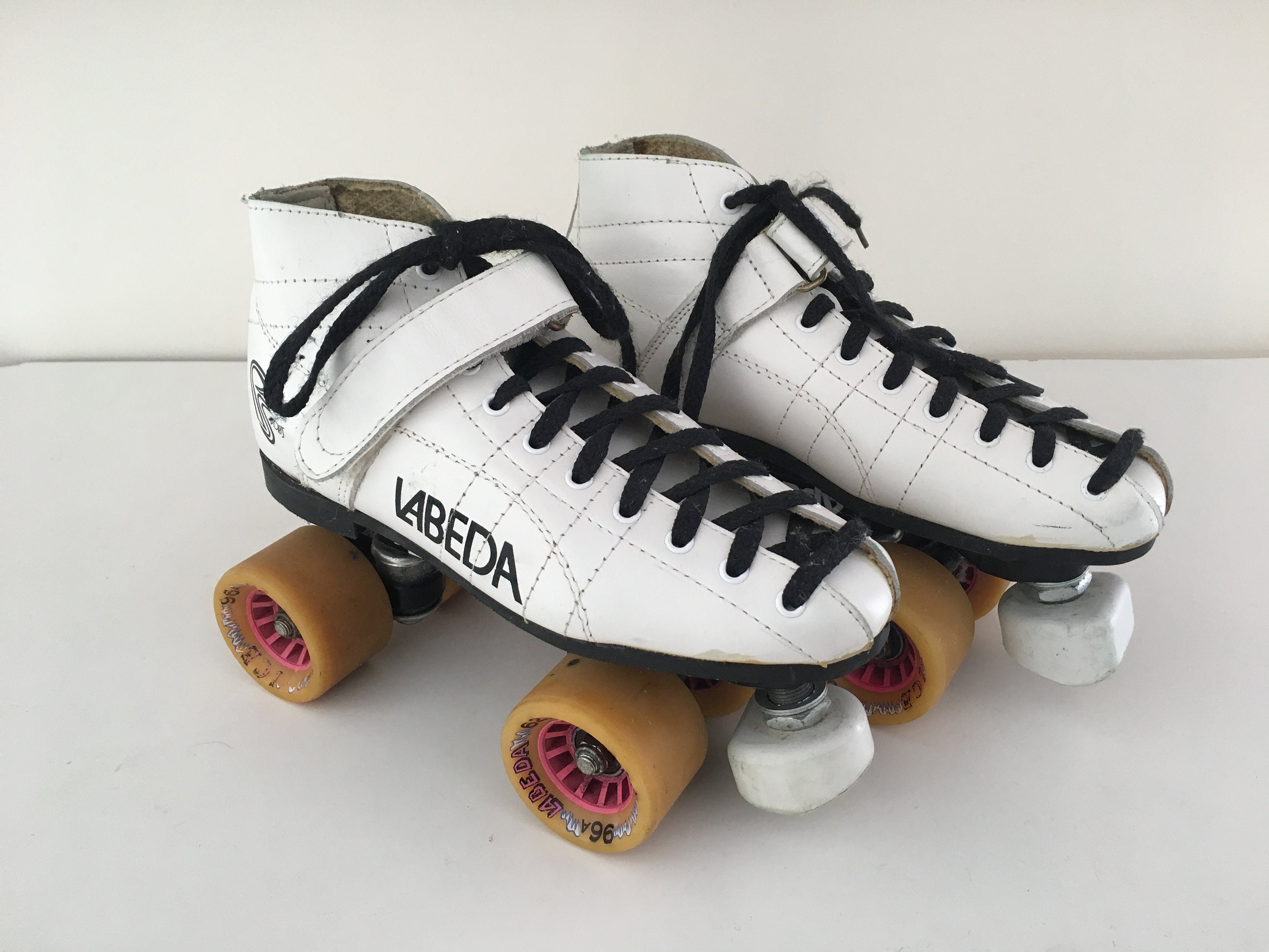 Vintage 1980s Precision Sports & Labeda hard Candy Roller Skates ...
