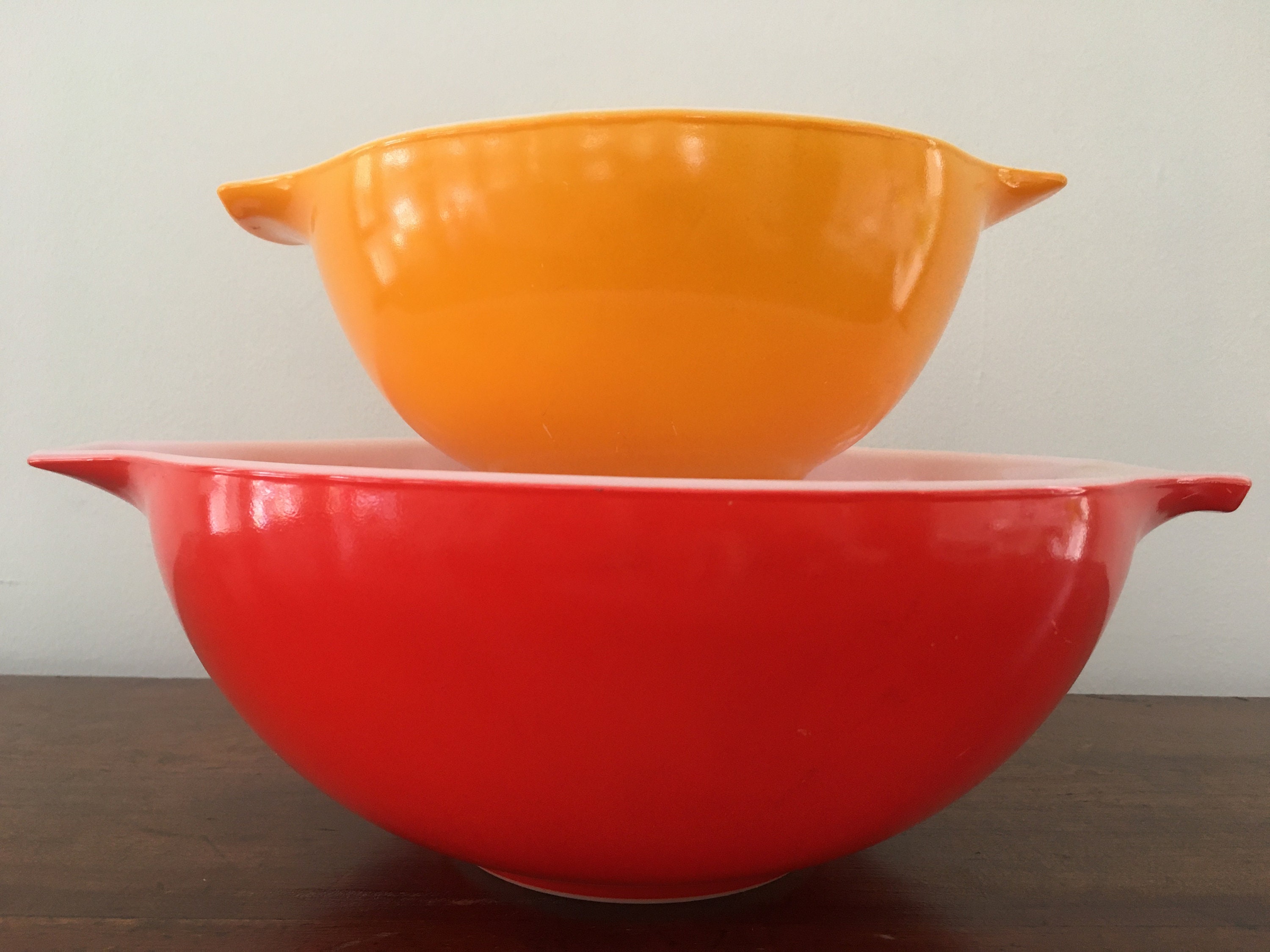 COMPLETE Set of 4 Vintage Pyrex Cinderella Bowls Friendship Birds ...