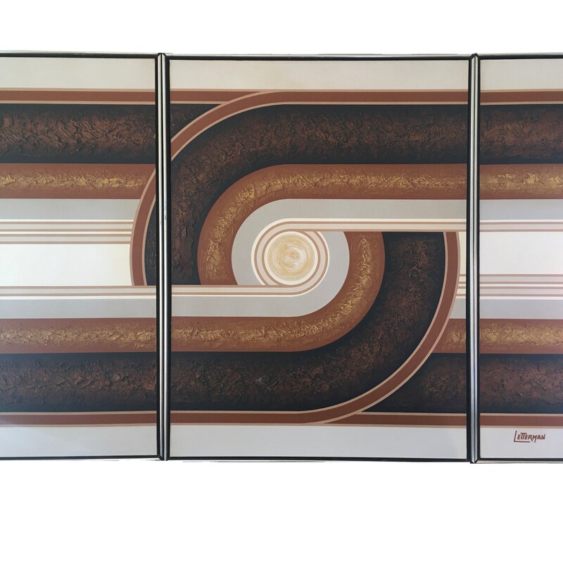 Triptych Painting - Etsy