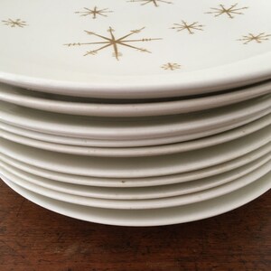 1950s Dinnerware by Royal China Vintage Atomic Design star Glow ...