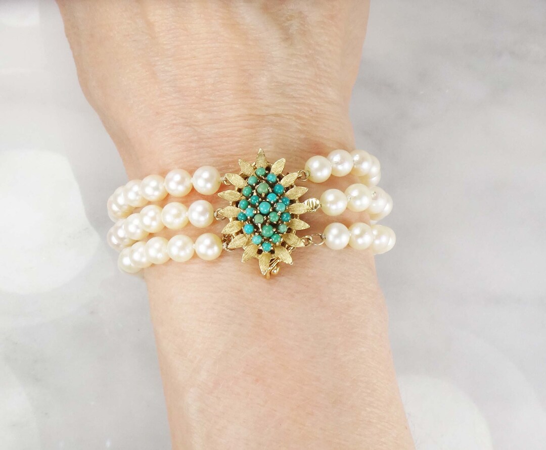 Saltwater pearl bracelet store