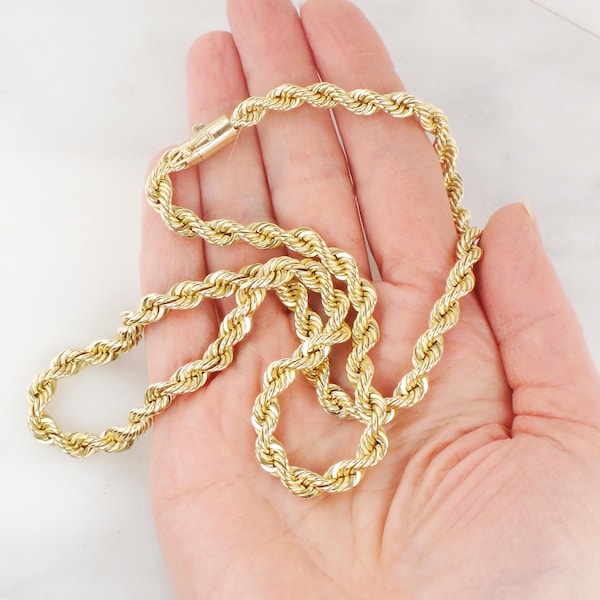 14k Gold Chain - Etsy